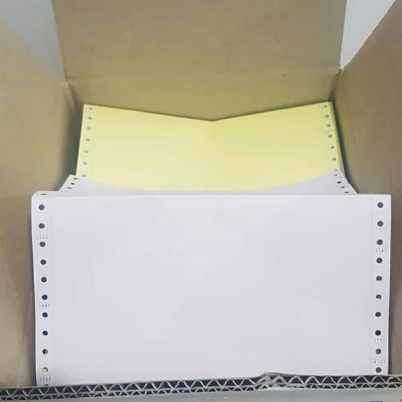 Jual Kertas komputer continuous form 3ply rangkap 3 9.5x11" paper prins ...