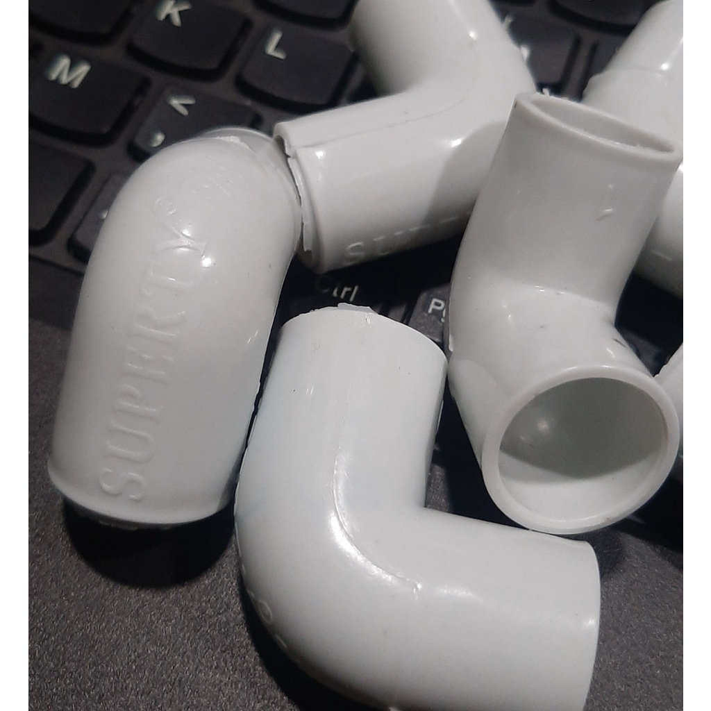 Jual Knee Elbow Pipa Conduit / Sambungan Paralon Listrik 20mm | Shopee ...