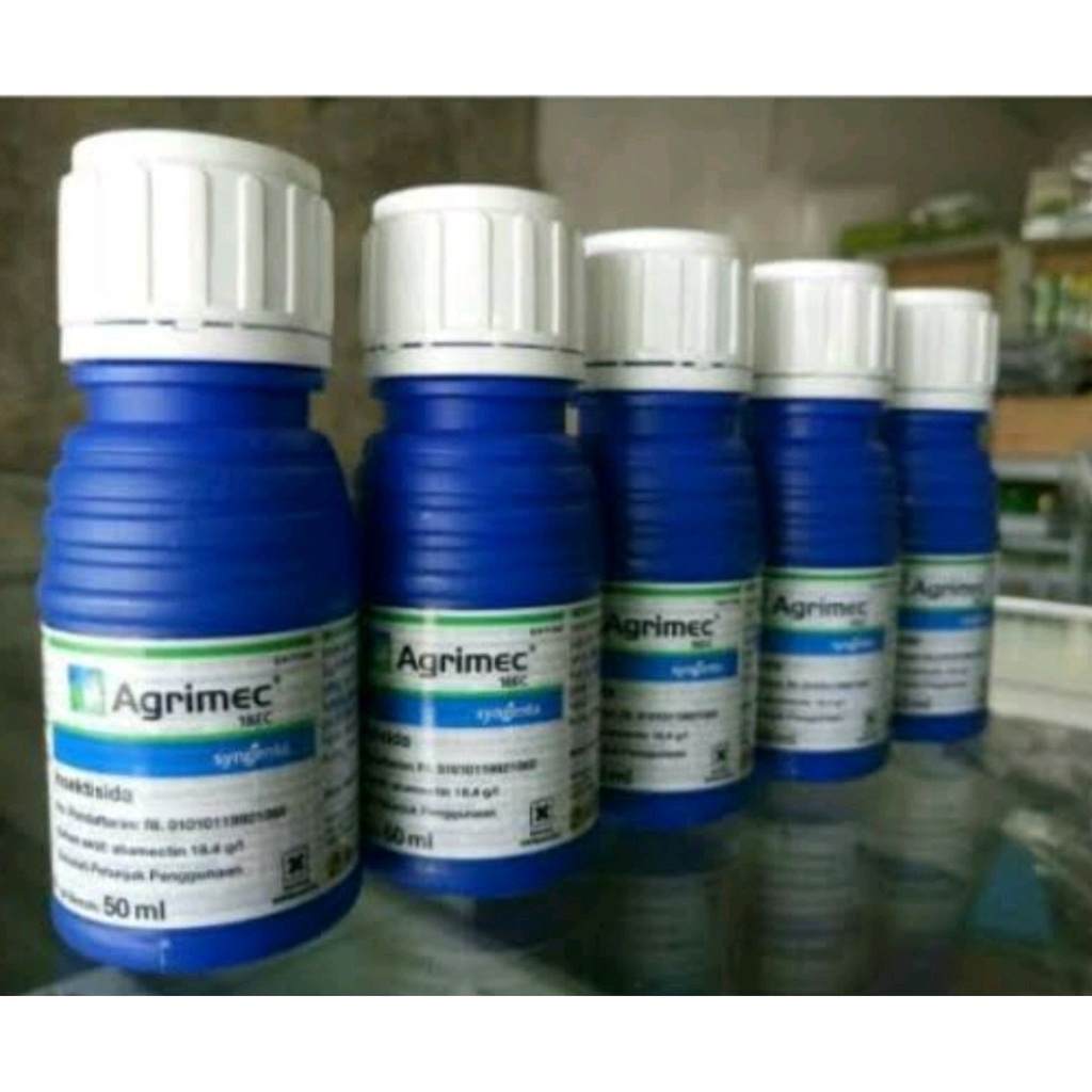 Jual AGRIMEC 18 EC 50 ML INSEKTISIDA KEMASAN PABRIK | Shopee Indonesia