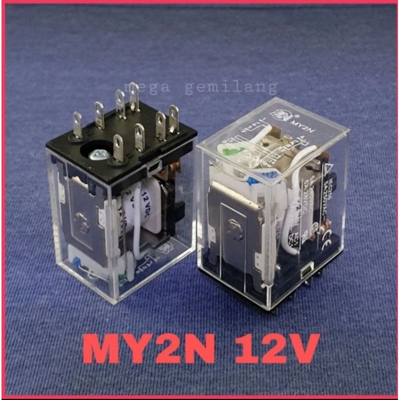 Jual relay my2n DC 12V 5A 8 pin ZN (10pcs) | Shopee Indonesia