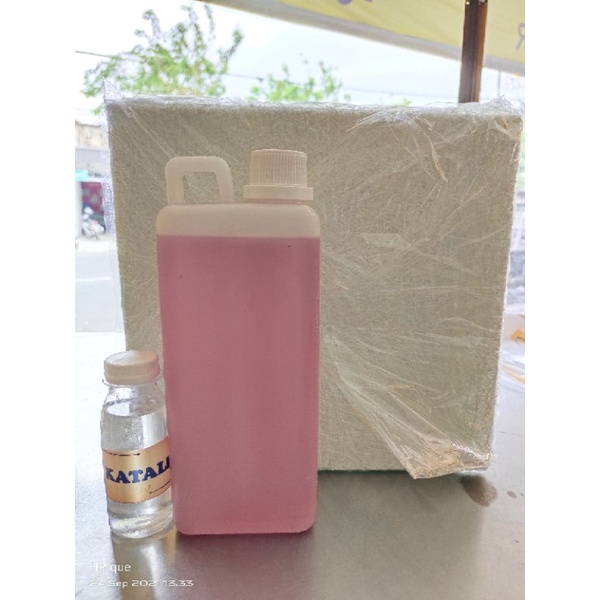 Jual Paket resin(Resin,katalis,met) | Shopee Indonesia