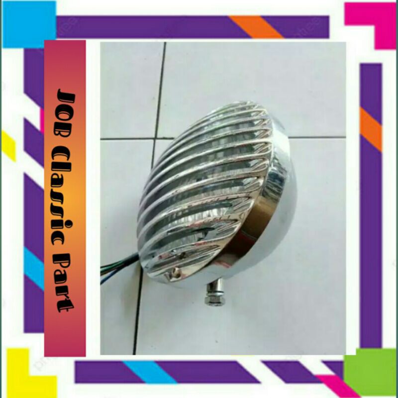 Jual Lampu grill full besi 7 inch | Shopee Indonesia