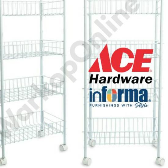 Jual Penawaran Terbaik Rak Besi 4 Tingkat Susun Informa Troli Troley ...