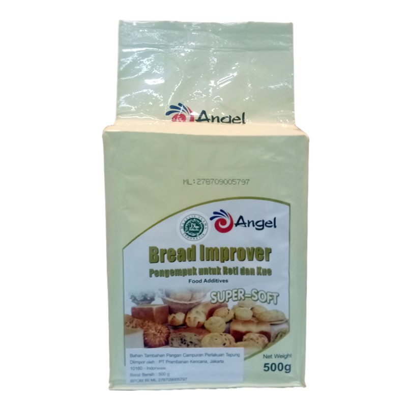 Jual ANGEL Bread Improver 500 gram Pengempuk Untuk Roti dan Kue ...