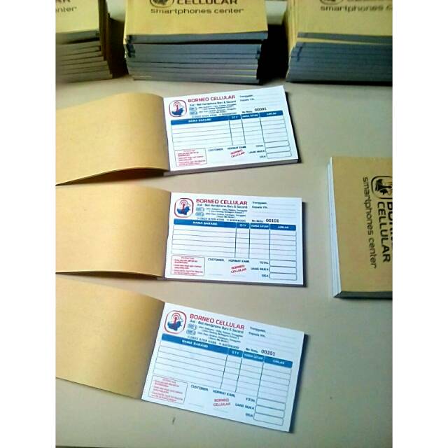 Jual NOTA 1/4 FOLIO 1-APPLY + NOMORATOR + CETAK 2 WARNA "CUSTOM FREE ...