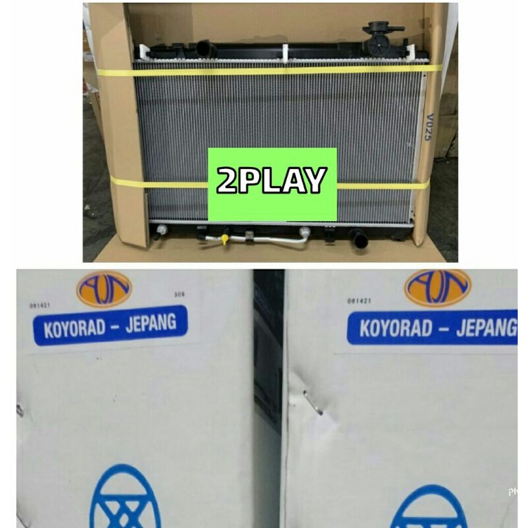 Jual Radiator Toyota Camry 2400cc 2007 2008 2009 2010 2011 2012 ...