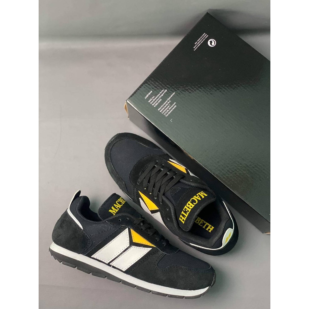 Jual sepatu pria sneakers macbeth sepatu olahraga running fashion ...