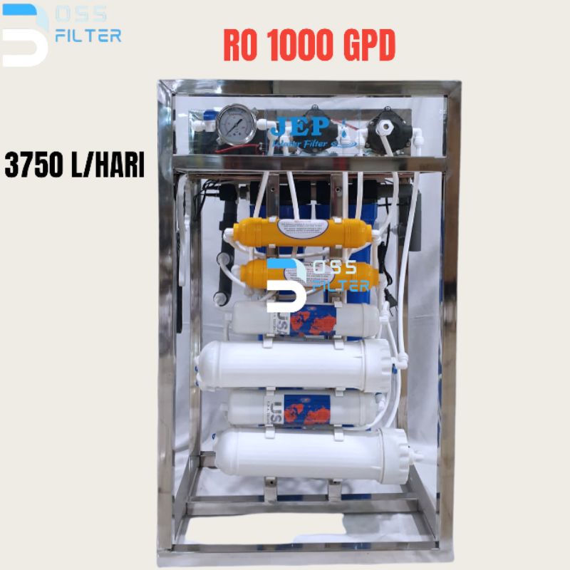 Jual MESIN RO 1000 GPD / RIVERSE OSMOSIS 1000 GPD / RO 1000 GPD ...