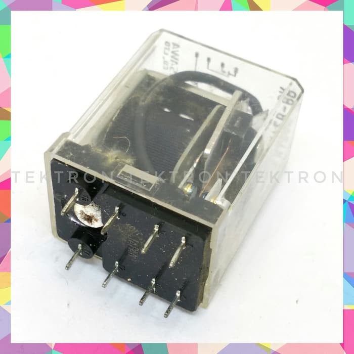Jual Relay Takamisawa coil 12V DPDT ( MY2N ) ori asli (eq. omron MY2) 12vdc Asli Original ...