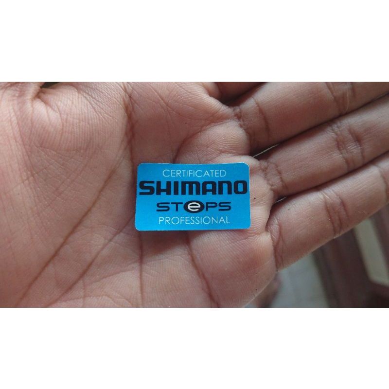 Jual Sticker-Stiker-Decal-Tempelan-Logo-Label Shimano Steps ...