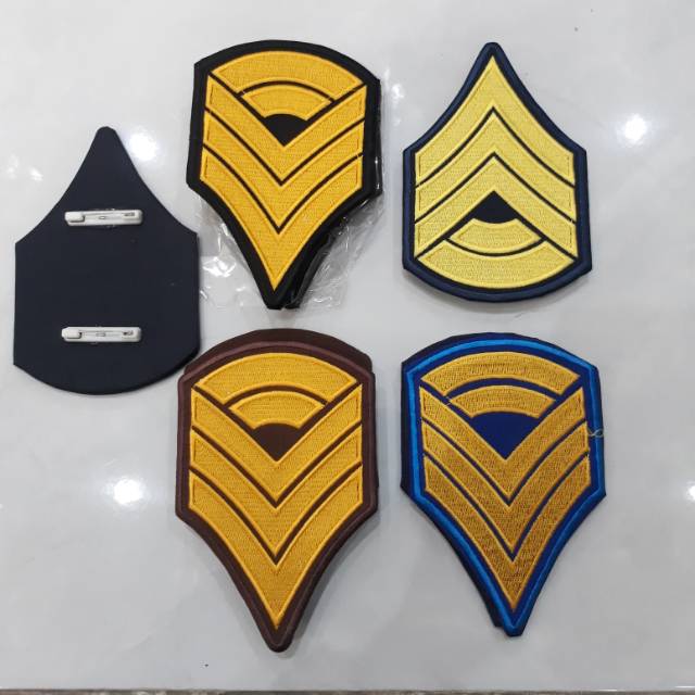 Jual CHEVRON SEMUA TINGKAT ADA CHEVRON AKADEMI CHEVRON PELAUT atribut ...