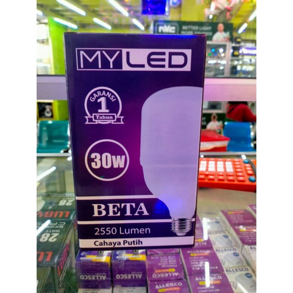 Jual LAMPU LED BULB BOHLAM MYLED BETA 5W / 10 W / 20W / 30W | Shopee ...