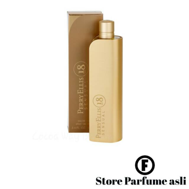 Jual Parfum Original Perry Ellis 18 Sensual Gold Parfum Wanita Edp 100ml | Shopee Indonesia