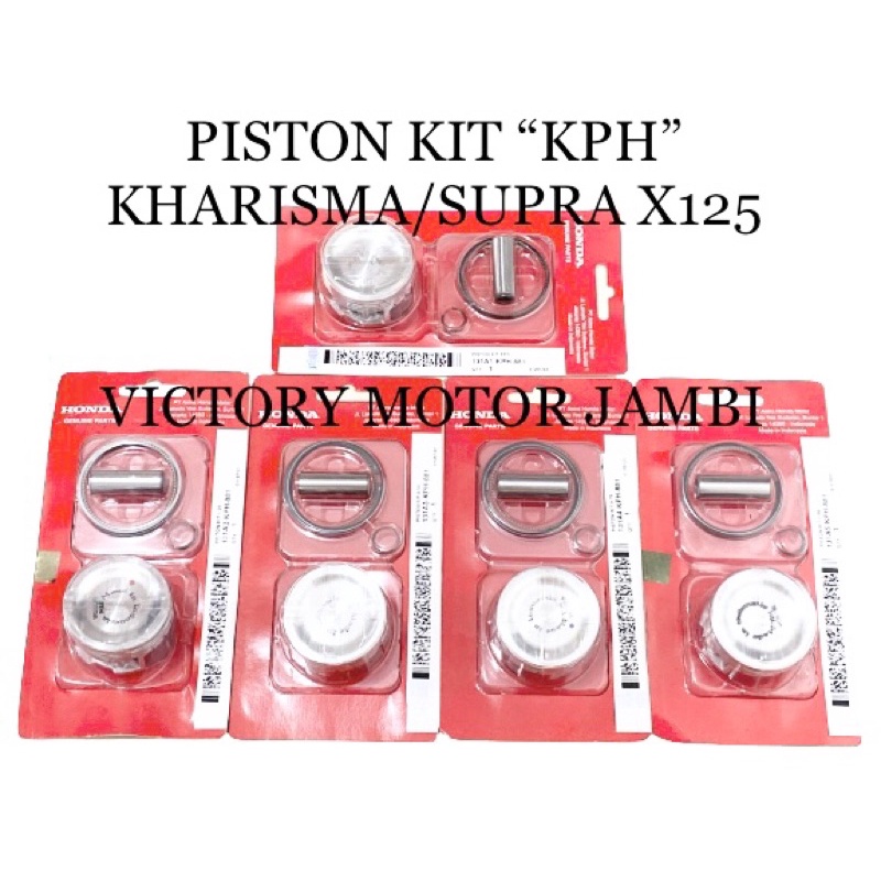 Jual PISTON KIT KHARISMA KPH SUPRA X125 131A1-KPH-881 HONDA AHM ...