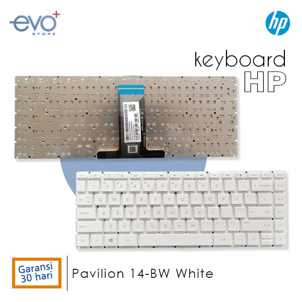 Jual KEYBOARD HP 14-BS 14-BW TPN Q186 Q187 240 G6 WHITE NON FRAME ...