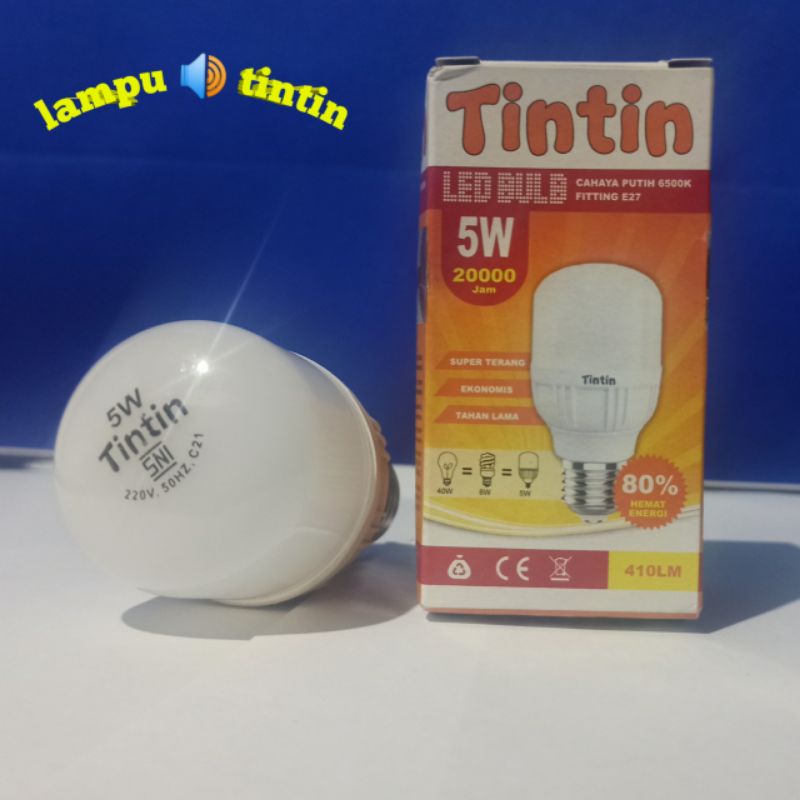 Jual LAMPU LED TINTIN 5 WATT | Shopee Indonesia