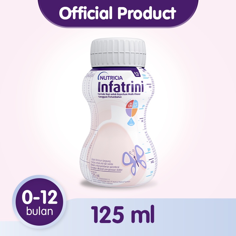 Jual Nutricia infatrini cair 125ml (susu untuk kebutuhan medis khusus ...