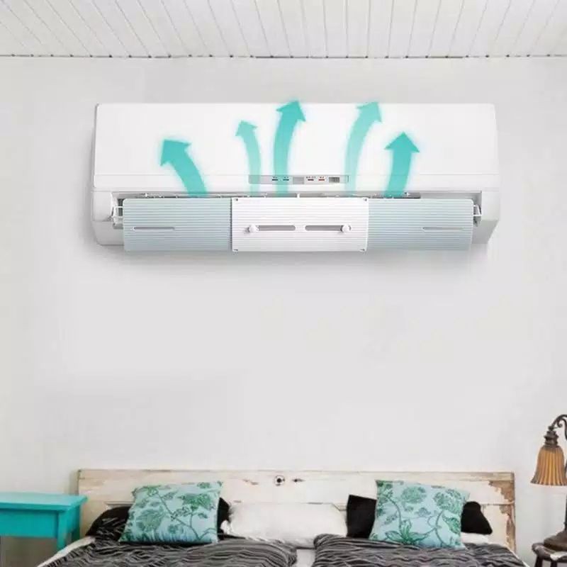 Jual HOUSEEN Cover Angin AC Adjustable Air Conditioner Windshield ...