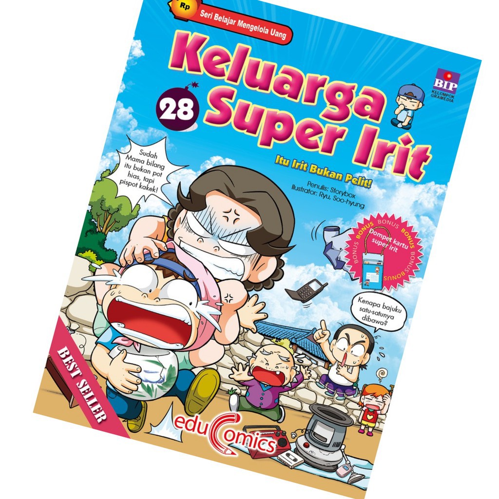 Jual Buku Educomic Keluarga Super Irit | Shopee Indonesia