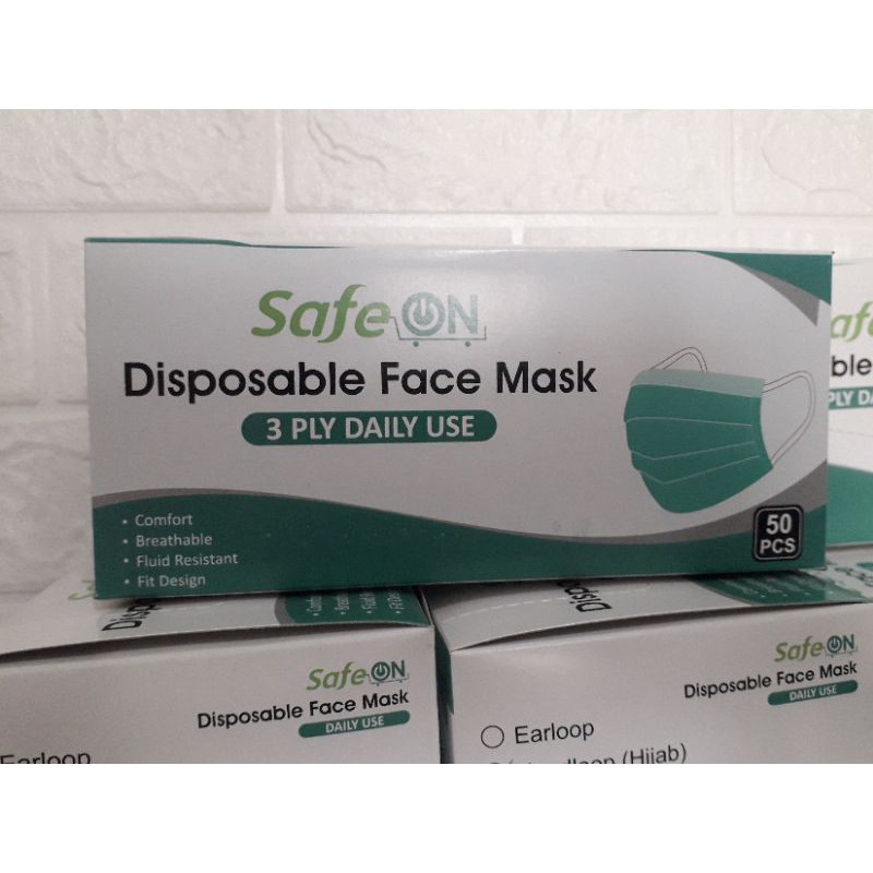 Jual Masker Dewasa ( Hijab dan Non hijab ) disposableface mask | Shopee ...