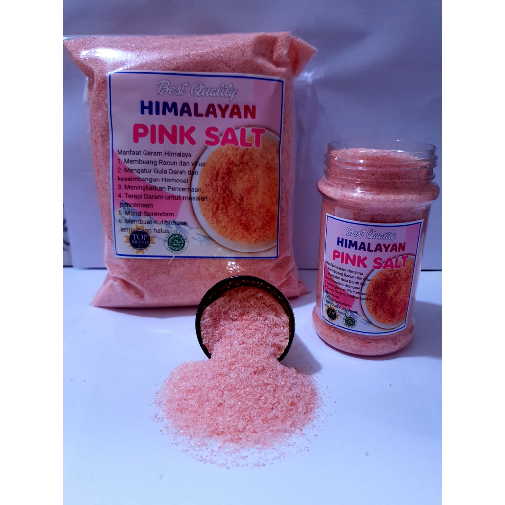 Jual Garam Himalaya 250gr KEMASAN BOTOL - Premium Himalayan Pink Salt ...