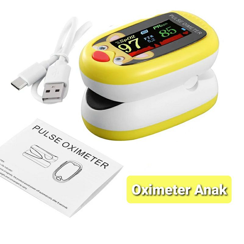 Jual Digital Kid oxymeter Oximeter anak pulse Pengukur saturasi kadar ...