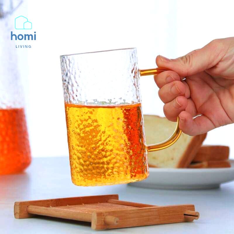 Jual HOMI Gelas Cangkir Mug Minum Minuman Teh Kopi Jus Susu Model Kotak ...