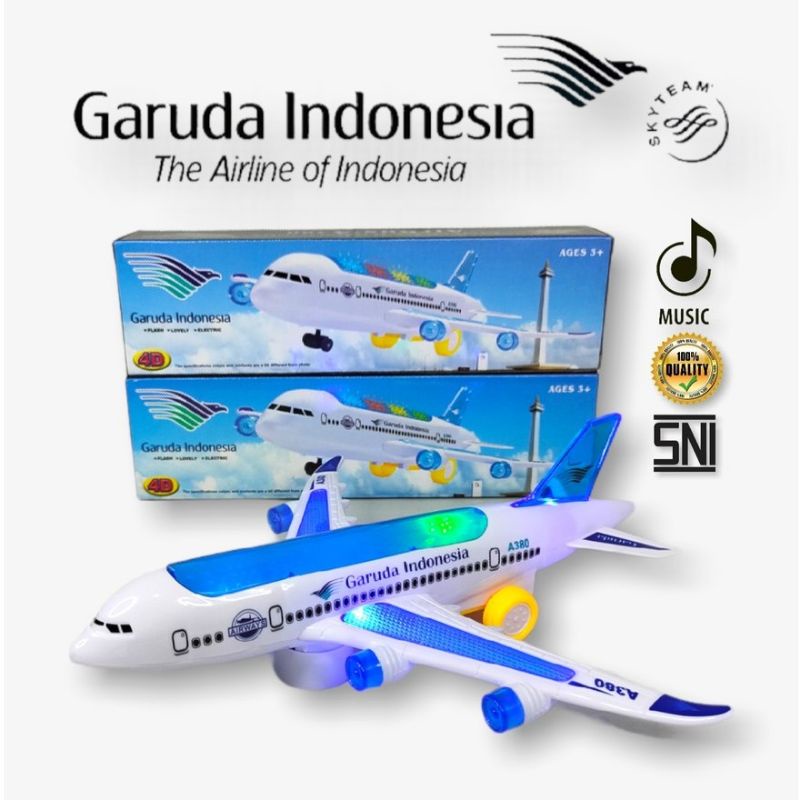 Jual MAINAN PESAWAT ANAK-PESAWAT GARUDA INDONESIA-MAINAN EDUKASI ANAK ...