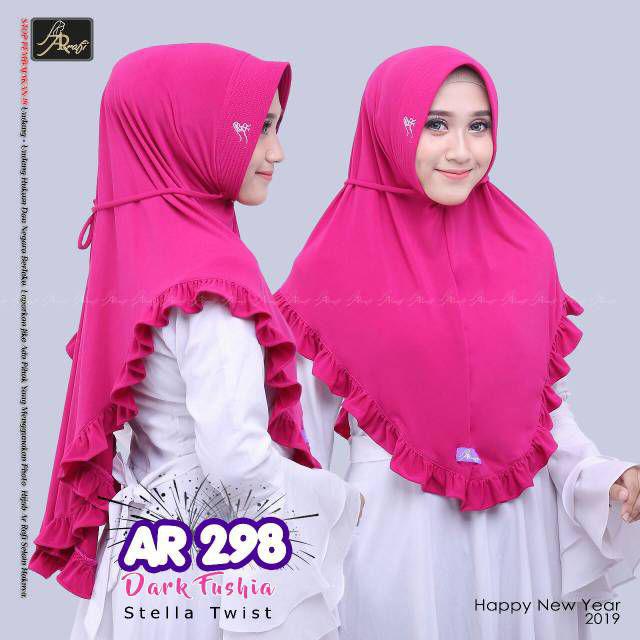 Jual HIJAB AR RAFI AR 298 /STELLA TWIST/BERGO SYAR'I/BERGO REMPLE ...