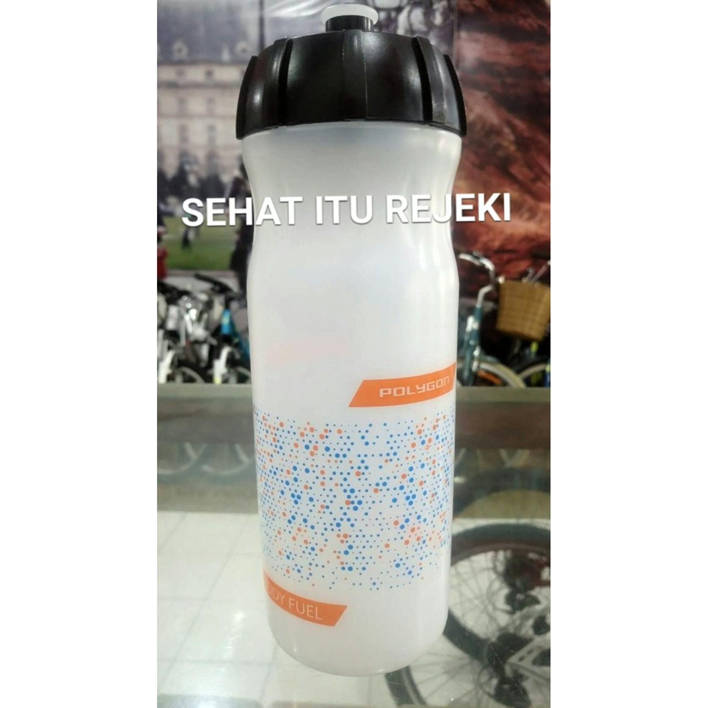 Jual BOTOL MINUM SEPEDA POLYGON HEXAGON BODY FUEL - ISI 1000 ML ...