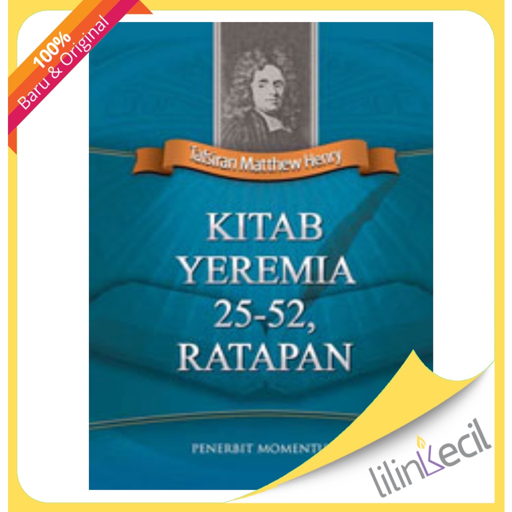 Jual Tafsiran Matthew Henry- Kitab Yeremia 25-52,Ratapan (HC) | Shopee ...