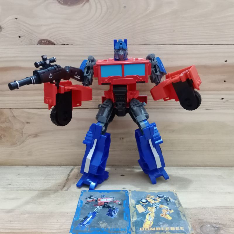 Jual figure recast optimus prime transformer truck sniper | Shopee ...