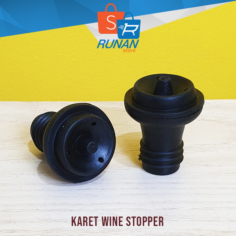 Jual Wine Stopper Karet - Rubber Wine Vacuum Suction Penutup Botol ...