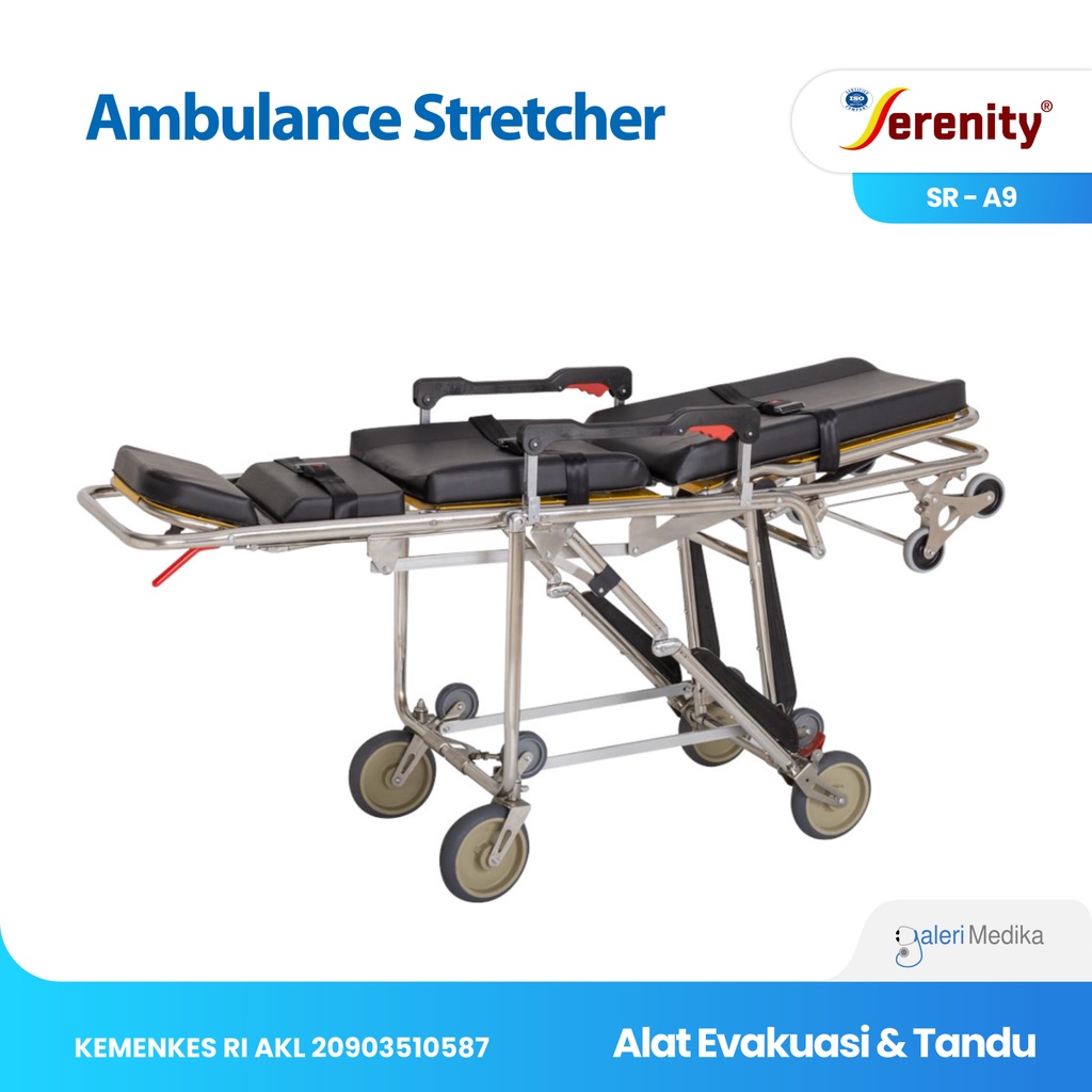 Jual Ambulance Stretcher SR A9 - Tandu Ambulans Serenity SR-A9 ...