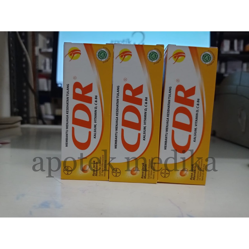 Jual CDR Effervescent (Suplemen Kalsium dan Vitamin C) | Shopee Indonesia
