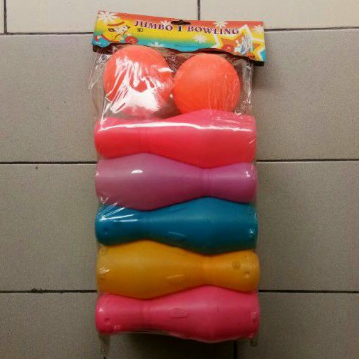 Jual Mainan Anak Bola Bowling Set Jumbo - Jumbo 1 Bowling | Shopee ...