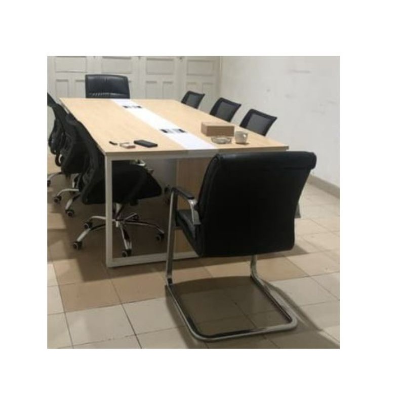 Jual Meja Meeting Meja Kantor Uno New Modern 240cm | Shopee Indonesia