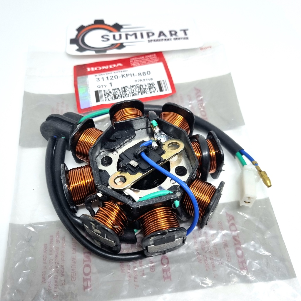 Jual KPH Spull Honda Motor Pulser Kharisma Supra X 125 Stator Assy Old Lama | Shopee Indonesia