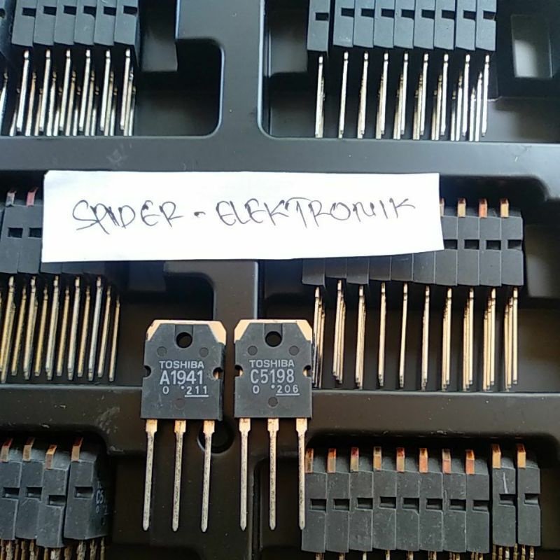 Jual Transistor C5198 A1941 ASSEMBLED IN JAPAN 1set | Shopee Indonesia
