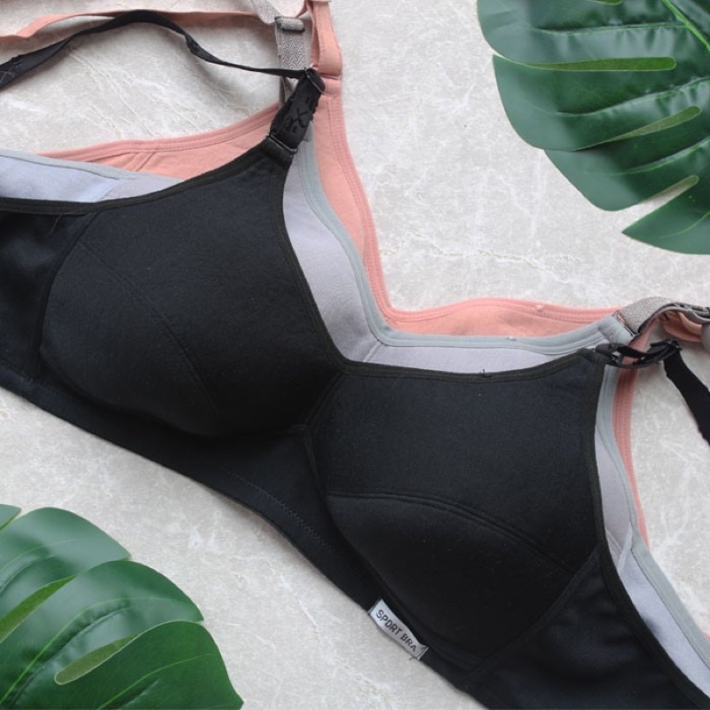 Jual SPORT BRA BUSA TIPIS bra bh busa tipis bra DISTY _BOO_ | Shopee ...
