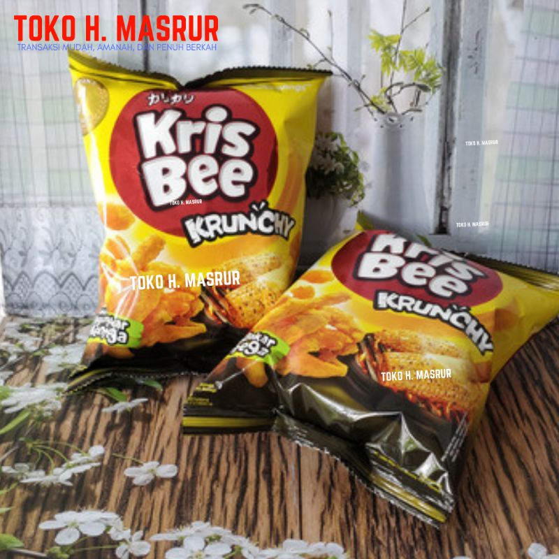 Jual Snack Kris Bee Krunchy Rasa Jagung Bakar Mentega 40gr | Shopee ...