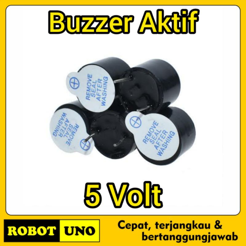 Jual Buzzer Aktif 5 Volt Buzzer Speaker Aktif Mini Alarm 5V 5 Volt ...