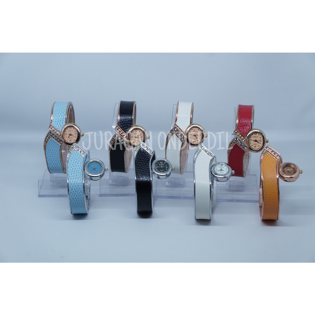 Jual JO ( Jam Gelang ) Jam Tangan Wanita Model Gelang FREE BATRE bisa ...