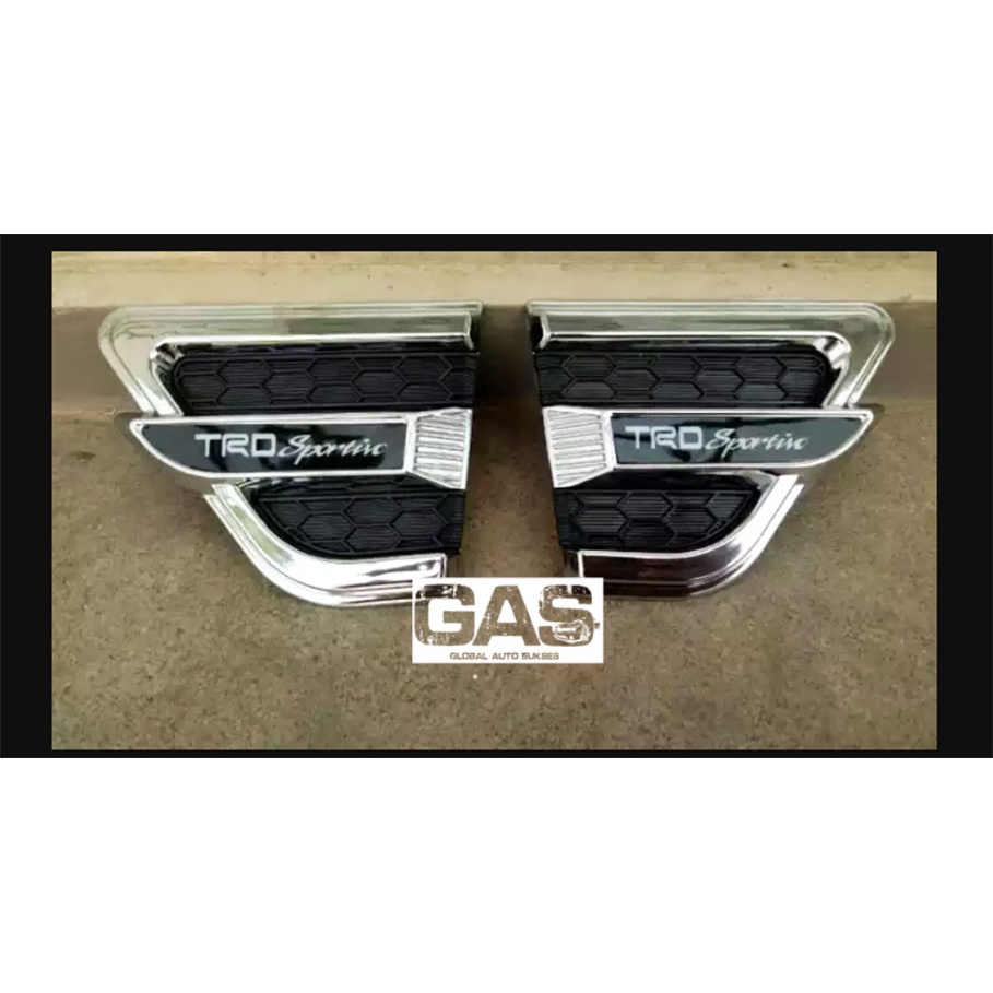 Jual Side Vent TRD Sportivo Slim Toyota RUSH / Daihatsu TERIOS Lama GAS ...