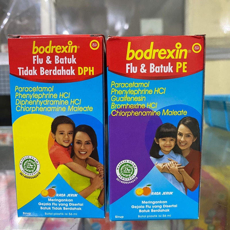 Jual Bodrexin Flu dan batuk rasa jeruk 56ml | Shopee Indonesia