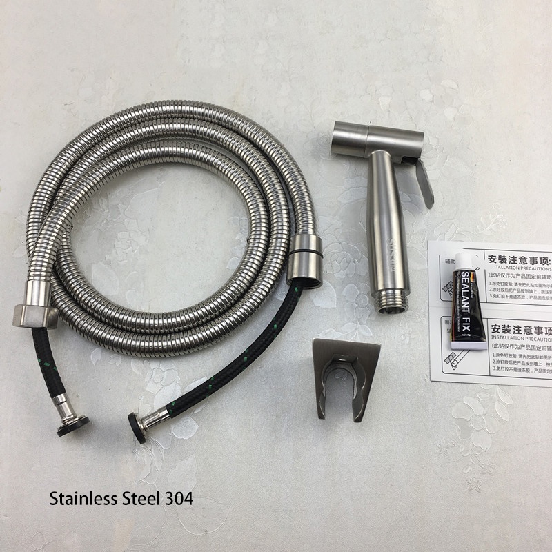 Jual Jet Shower Closet Toilet Semprotan Cebok Stainless Steel SUS 304 ...