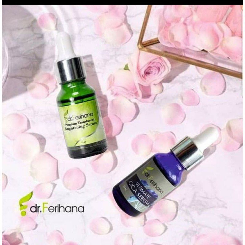 Jual SERUM TRANSLUCENT DAN CICA DR FERIHANA COSMETICS | Shopee Indonesia
