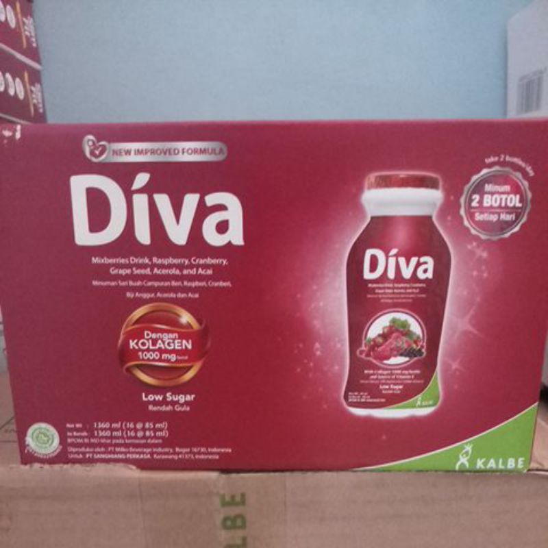 Jual DIVA COLLAGEN DRINK JUMBO exp OCT2022 || DIVA BEAUTY DRINK || DIVA ...