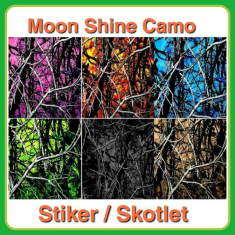 Jual Stiker Camo/MoonShine Camo/Camoflase | Shopee Indonesia