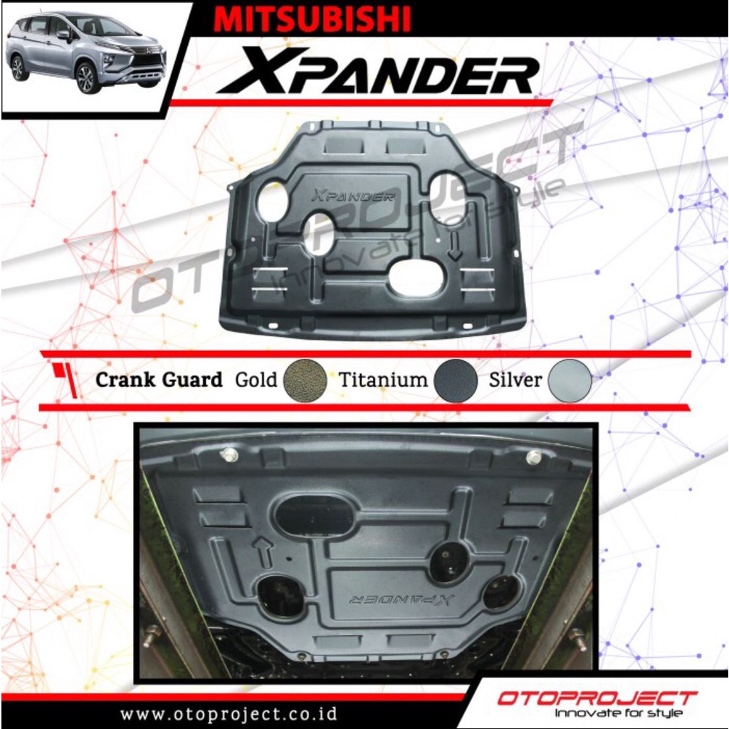 Jual Crank Guard / Pelindung Bawah Mesin Otoproject Mitsubishi Xpander ...